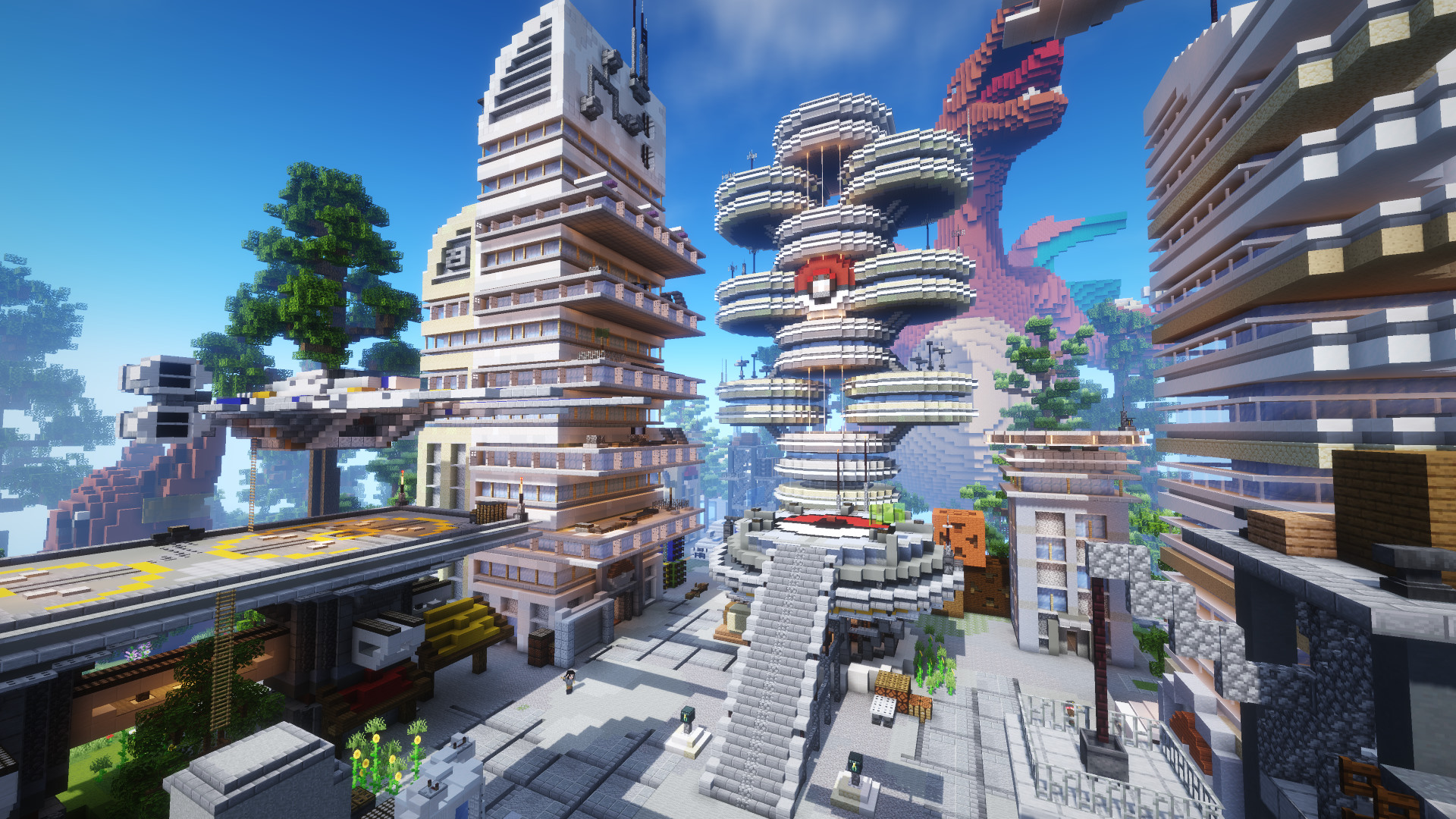 Lobby - Pixelmon Spawn - 500x500 | Chunkfactory